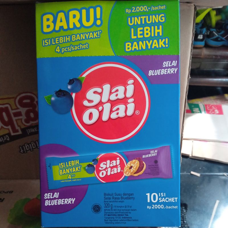 Jual Biskuit Slai Olai box (10 x 32gr ) | Shopee Indonesia
