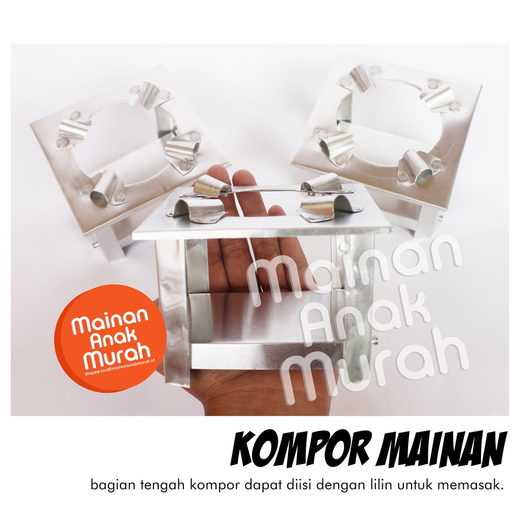 Jual Kompor Lilin Satuan Kompor Mainan Mini Anak Kompor Masak Portable