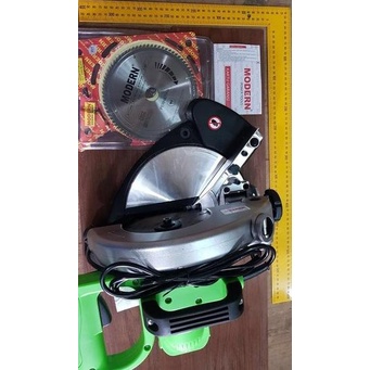 Jual Mesin Mitter Mitre Saw 7 Inch Potong Aluminium Kayu Modern M3700 | Shopee Indonesia