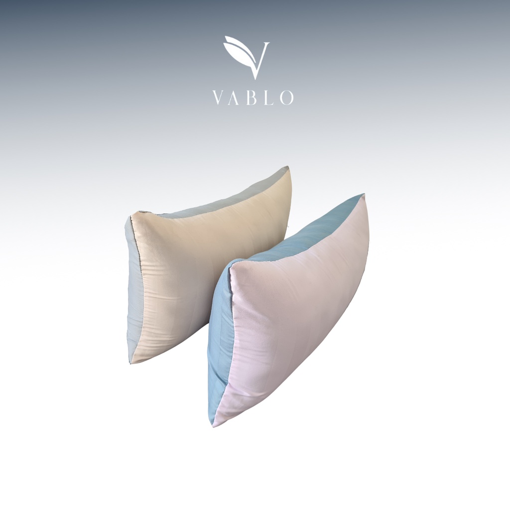 Jual Vablo bantal mini motif 50x30cm - two tone colour - memory foam ...
