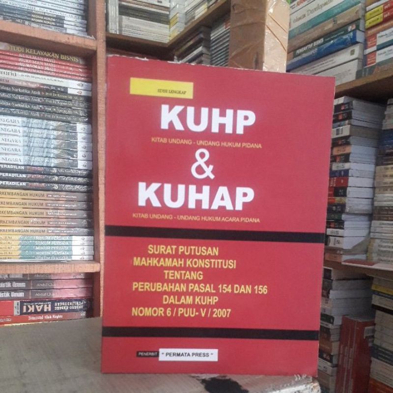 Jual KUHP DAN KUHAP EDISI LENGKAP | Shopee Indonesia