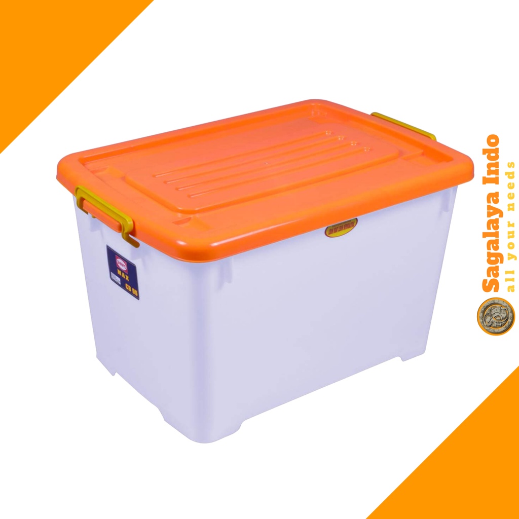 Jual Container Box Penyimpanan Shinpo CB 95 Liter Serbaguna | Shopee ...