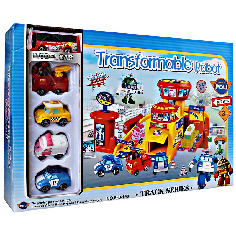 Jual ROBOCAR POLI TRACK SERIES | Shopee Indonesia