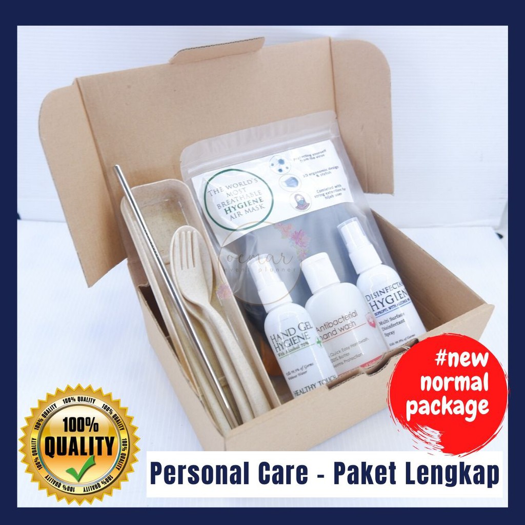 Jual PAKET LENGKAP PERSONAL CARE | NEW NORMAL KIT | HAMPERS / GIFT ...