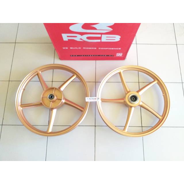 Jual VELG RCB MX KING 160 - 160 SP522 RCB WARNA GOLD pelek | Shopee ...