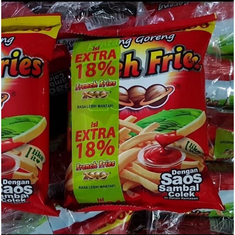 Jual Snack ciki kentang french fries ff 2000 isi 10 bks | Shopee Indonesia