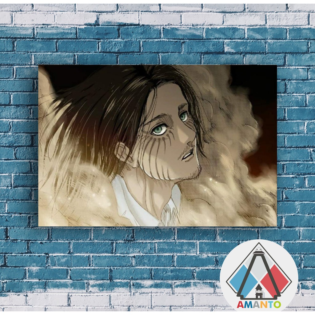 Jual POSTER ANIME ATTACK ON TITAN AOT WALL DECOR HIASAN DINDING POSTER ...