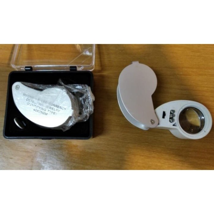 Jual Magnifier Led/Iluminated Loupe 40X-25 Mm | Shopee Indonesia