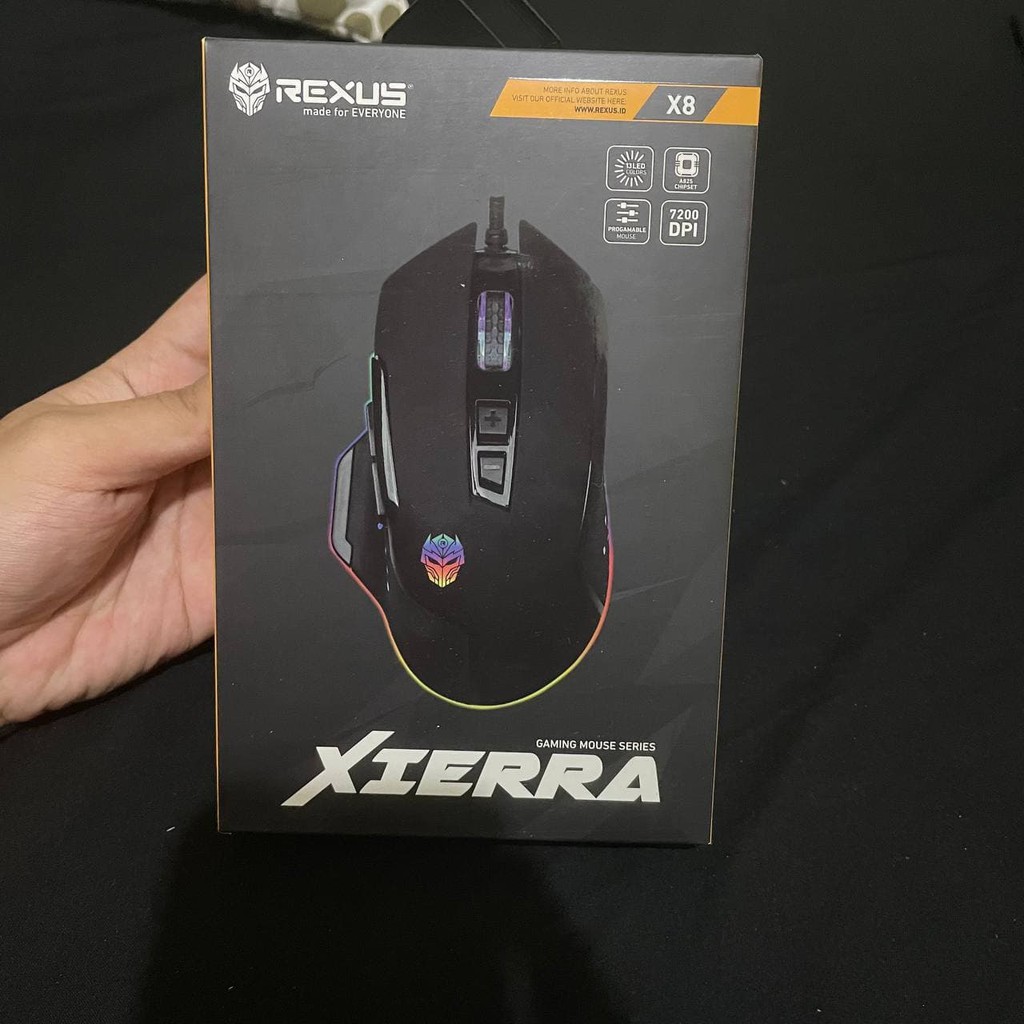 Jual Rexus Mouse Gaming Xierra X8 (MURAH) | Shopee Indonesia