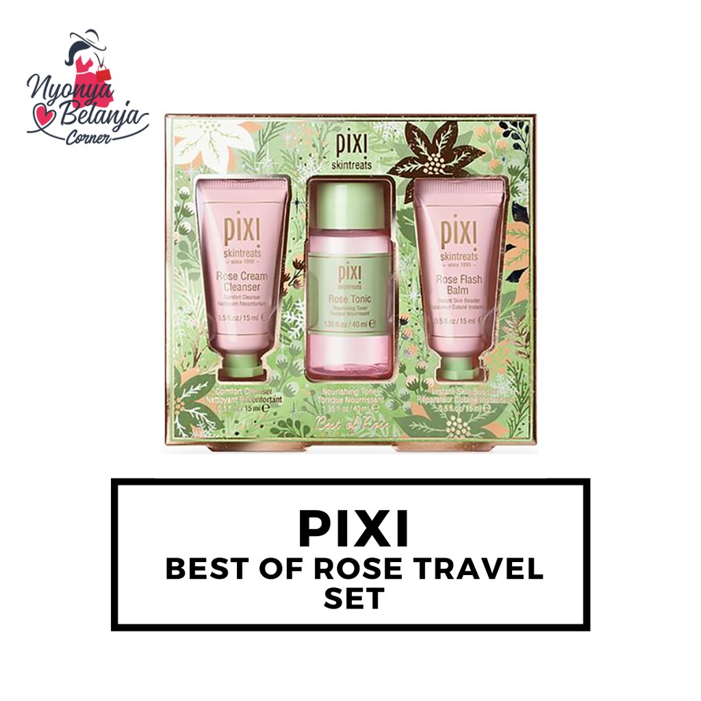 Jual PIXI BEAUTY BEST OF ROSE TRAVEL SET ( NO BOX ) | Shopee Indonesia