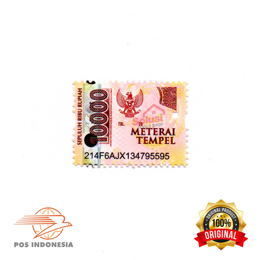 Jual Meterai 10.000 Original materai | Shopee Indonesia