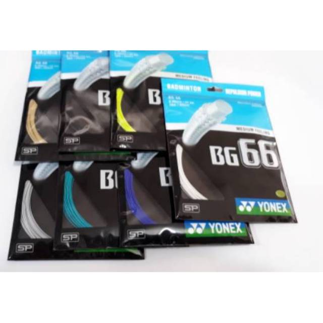 Jual Original Senar Yonex BG 66 Senar Badminton Bulutangkis Yonex BG 66 ...