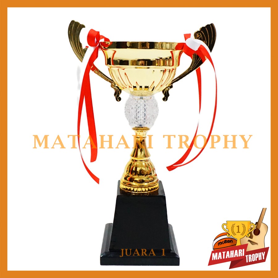 Jual Piala Metal Cup Murah Trophy Champions Gold (39 CM) | Shopee Indonesia
