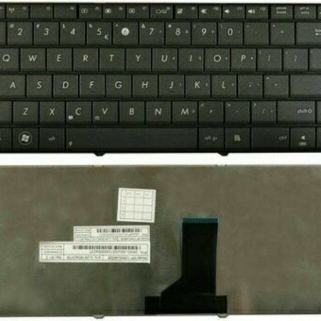 Jual Keyboard Asus A43 A43E A43U A43SJ K43 K43SJ X43 A44H | Shopee ...