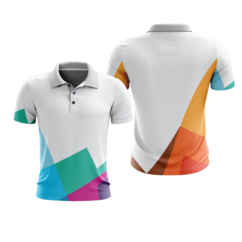 Jual Kaos Polo Wangki Olahraga Abstrak Series Badminton Running Voli ...