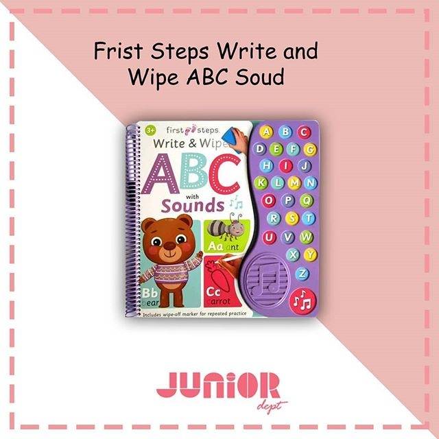 Jual First Steps Write and Wipe ABC with Sounds | Shopee Indonesia