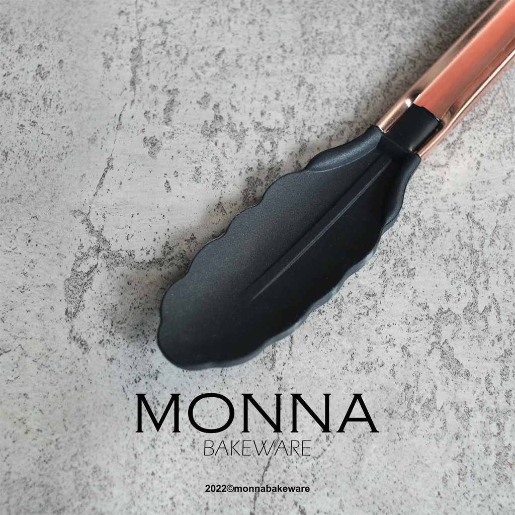 Jual Silicone Tongs Monna Bakeware / Capitan Silicone / Capit Makanan ...