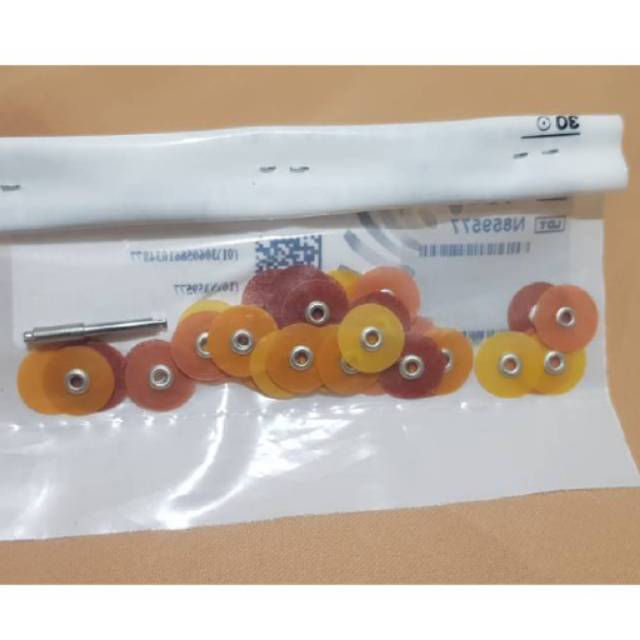 Jual Soflex Mini Kit 3M 40 disc 1 set + 1 Mandrel Sof-lex campur Dental ...