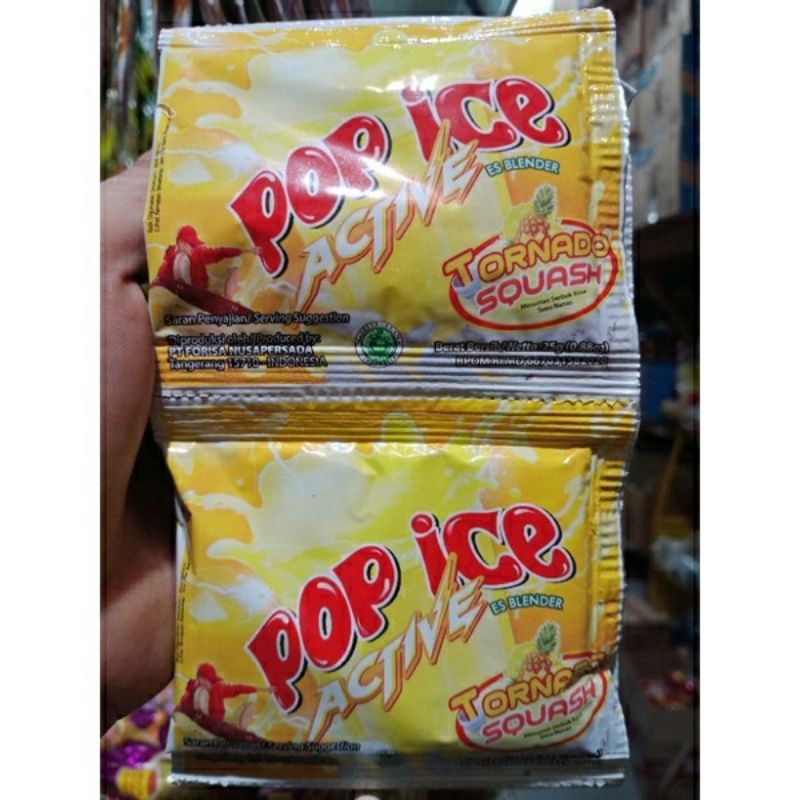 Jual POP ICE ATIV TORNADO SQUASH | Shopee Indonesia