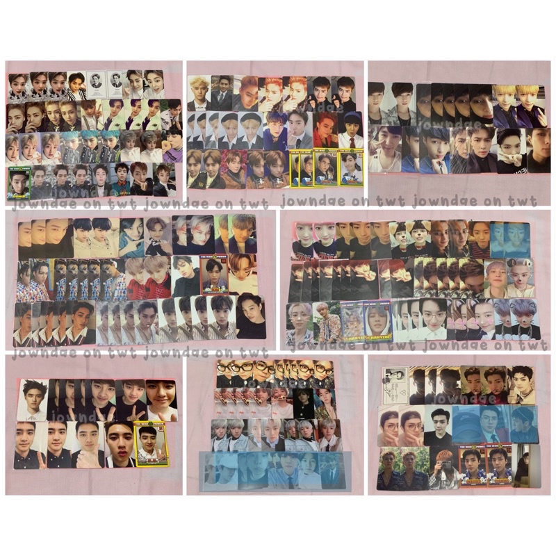 Jual SALE OFFICIAL PC EXO ONLY 15K ‼️ PHOTOCARD OFFICIAL / BAEKHYUN ...