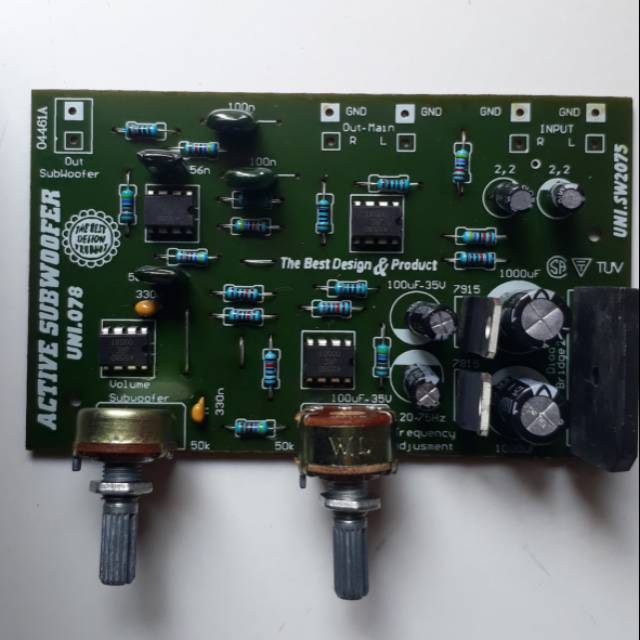 Jual Kit filter subwoofer tone control sub woofer | Shopee Indonesia