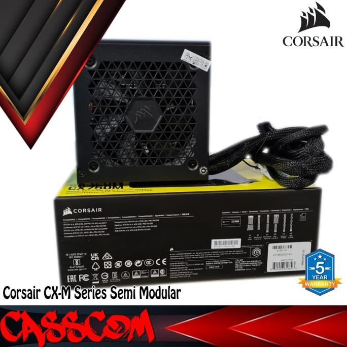 Jual Corsair Cx750M/Cx 750 M 80+ Bronze Cx Series Modular Atx Psu | Shopee Indonesia