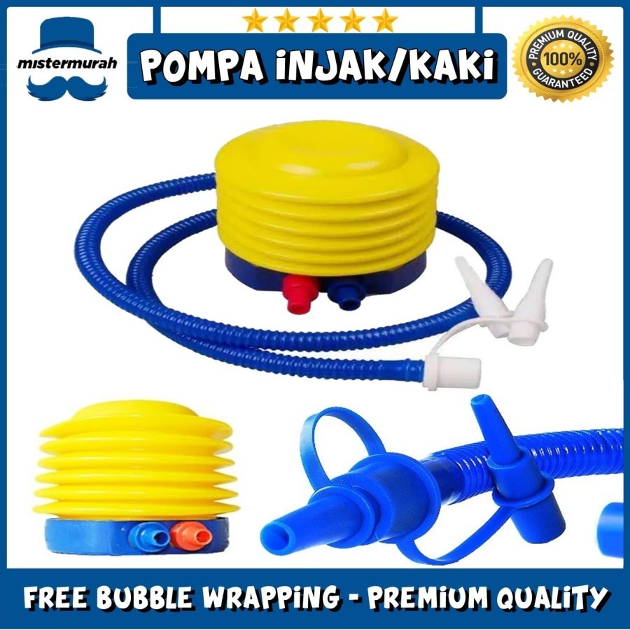 Jual POMPA BALON KAKI INJAK KOLAM ANAK KASUR ANGIN BOLA UDARA BALL GYM ...