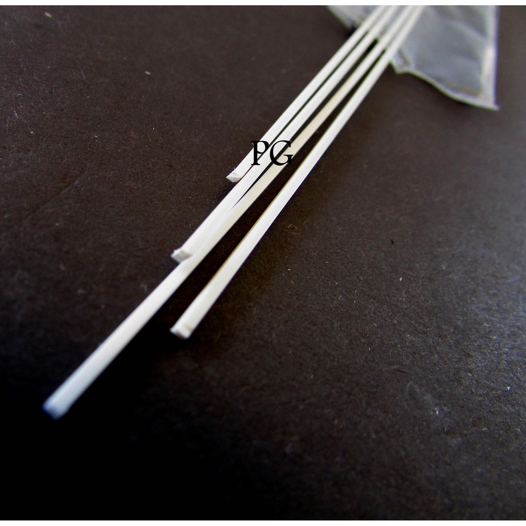 Jual Pipa PVC Kotak Padat 2mm Bahan Maket Diorama Stick Stik 2 mm Per ...