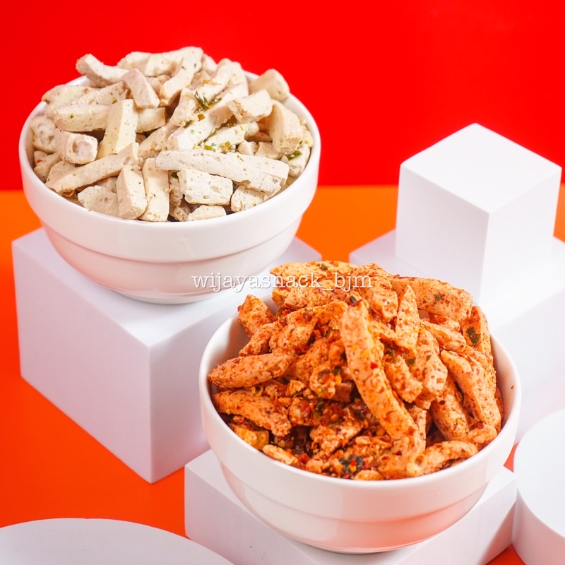 Jual Basreng premium 250 gram bumbu basah jeruk purut melimpah | Shopee ...