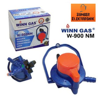 Jual Original Winn Gas Regulator LPG Double Lock Tekanan Rendah W900 ...