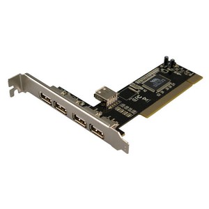 Jual USB 4+1 Port Pci Card / PCI Usb Card 4 port usb 2.0 | Shopee Indonesia