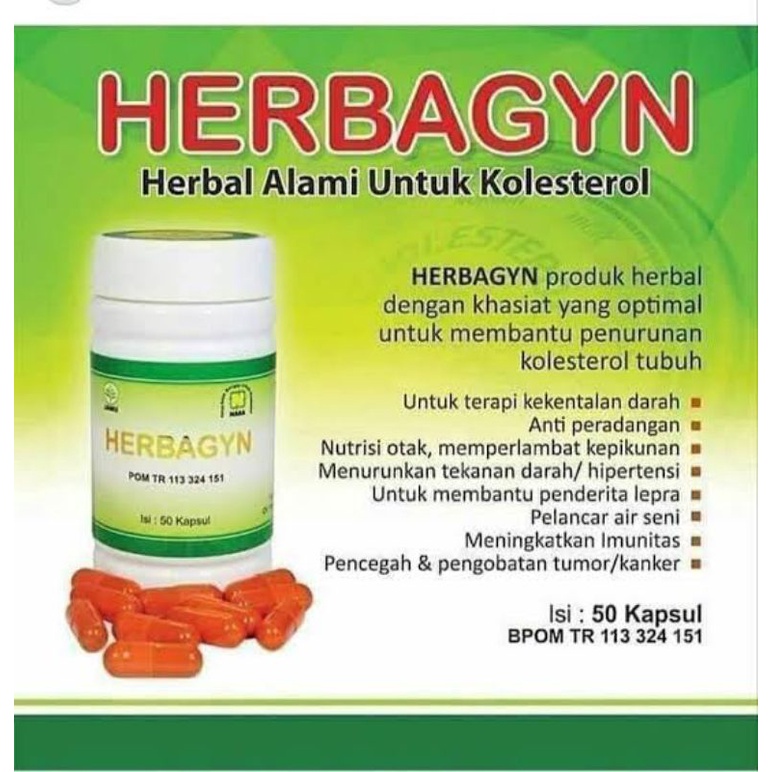 Jual Herbagyn Nasa (Untuk Kolesterol dan Asam Urat) | Shopee Indonesia