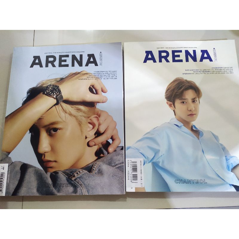 Jual Chanyeol Magazine Arena 2020 & 2021(Majalah) | Shopee Indonesia