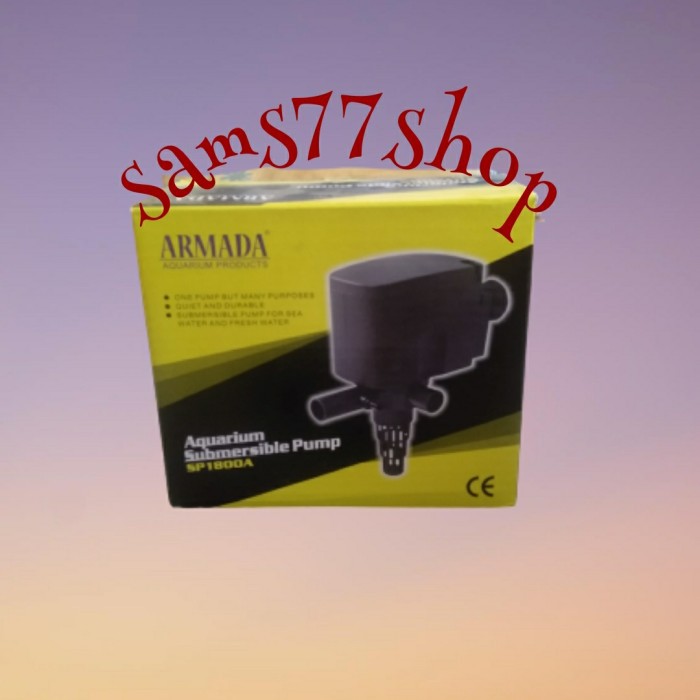 Jual ARMADA POMPA SP 1800A AQUARIUM AQUASCAPE Water Pump Power Head ...