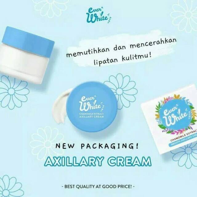 Jual EVERWHITE Axillary Cream Biru | Shopee Indonesia