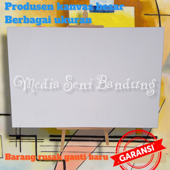 Jual kanvas lukis besar ukuran 60x180cm canvas lukis big jumbo 180x60cm ...