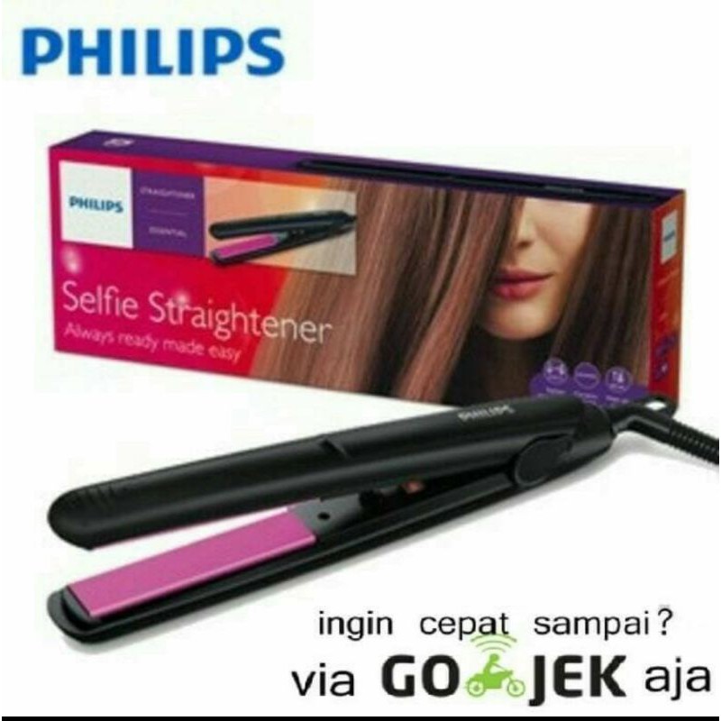 Jual PHILIPS Catok rambut keramik HP8302 Selfie straightener | Shopee ...