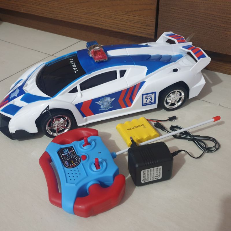 Jual mobil remote control polisi indonesia / Rc polisi skala / Rc ...