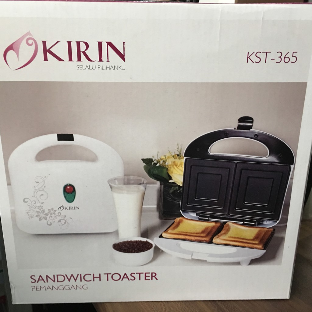 Jual Toaster / Pemanggang Roti Sandwich Double merk Kirin KST 365 ...