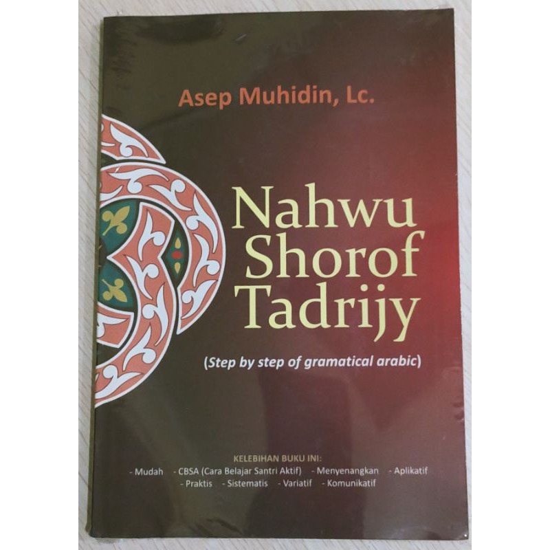 Jual Nahwu Shorof Tadrijy ( Step by Step of Gramatical Arabic ...