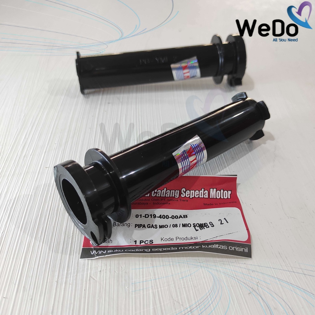 Jual Win Pipa Gas Mio Soul GT Sporty 110 Selongsong Slongsong Plastik ...