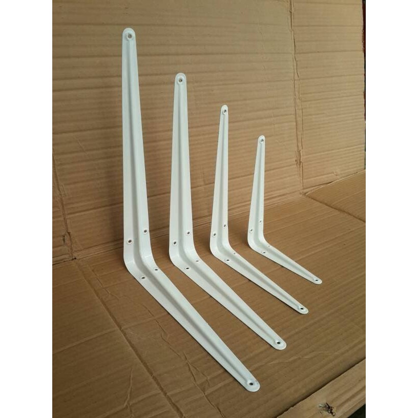 Jual Sepasang Siku Rak Putih 10 x 12 Inch 25 x 30 cm Besi Siku L - 1 ...