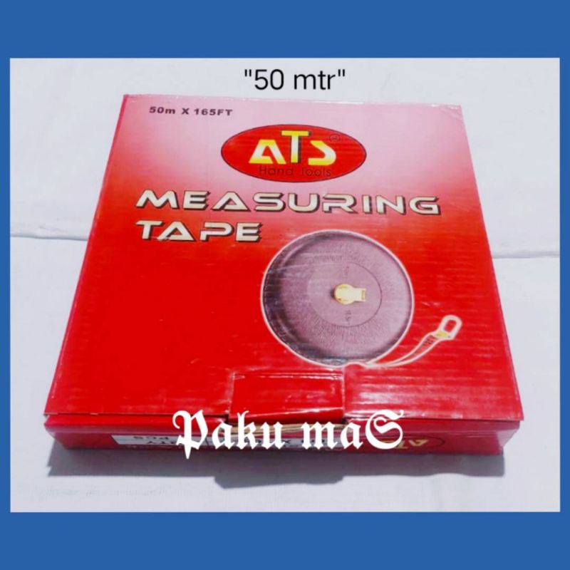 Jual Meteran 50 meter bulat ATS meteran kain | Shopee Indonesia