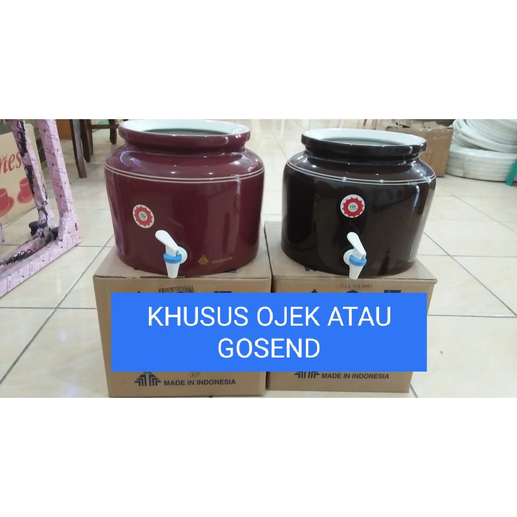 Jual Harga Miring Kaki/Rak Meja Dispenser Guci Air Galon + Paket Guci ...