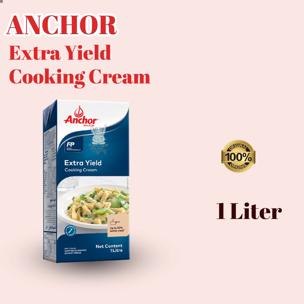 Jual Anchor Cooking Cream / Extra Yield (1 Liter) | Shopee Indonesia