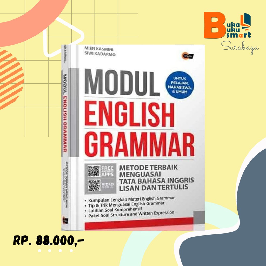 Jual MODUL ENGLISH GRAMMAR | Shopee Indonesia