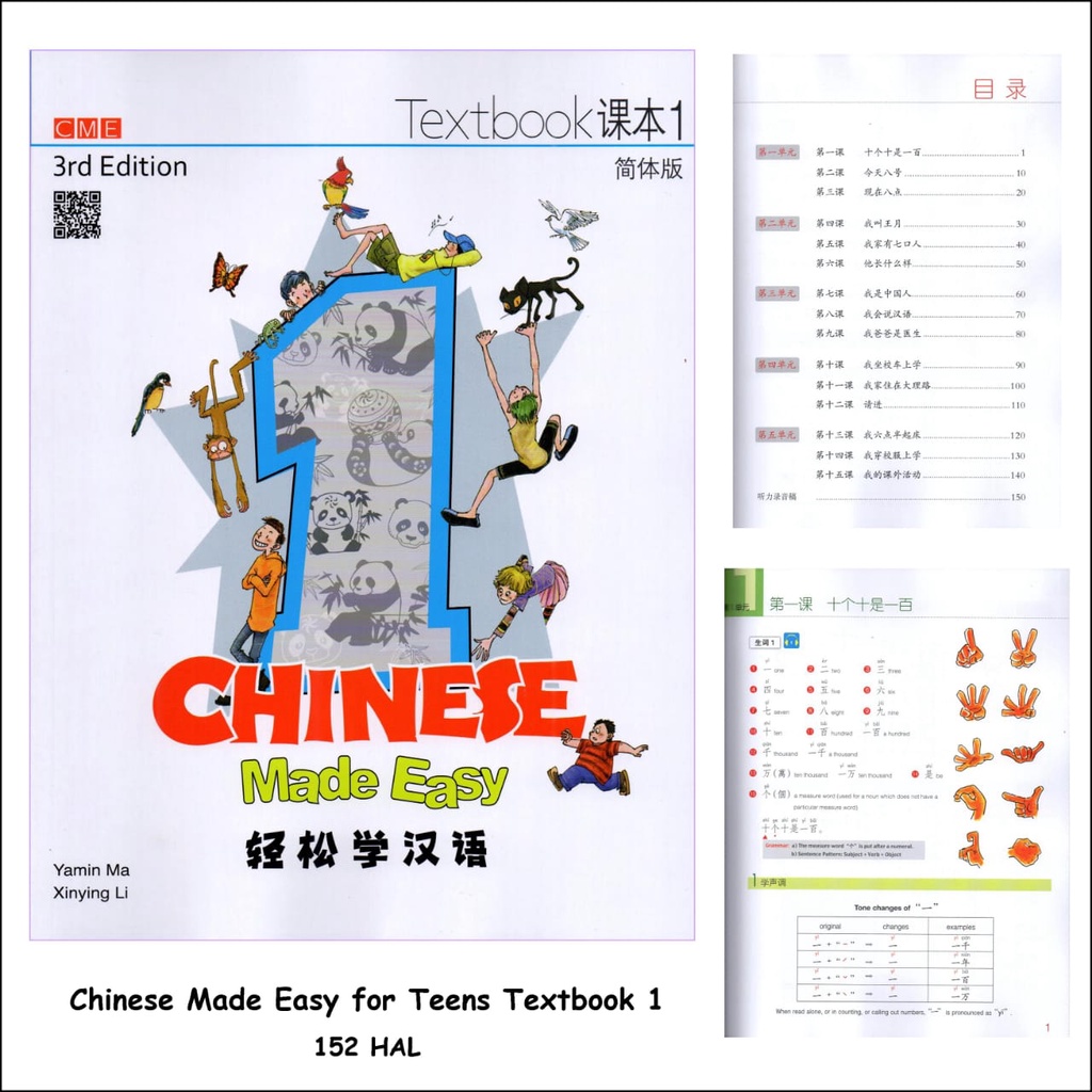 Jual CHINESE MADE EASY FOR TEENS LEVEL 1-4 TEXTBOOK & WORKBOOK | Shopee ...