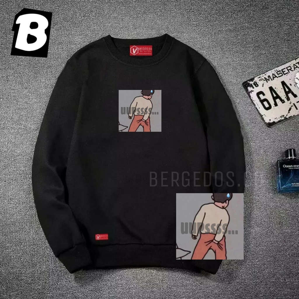 Jual Sweater Crewneck PRIA Special Edition Bisa dipake cewek ataupun ...