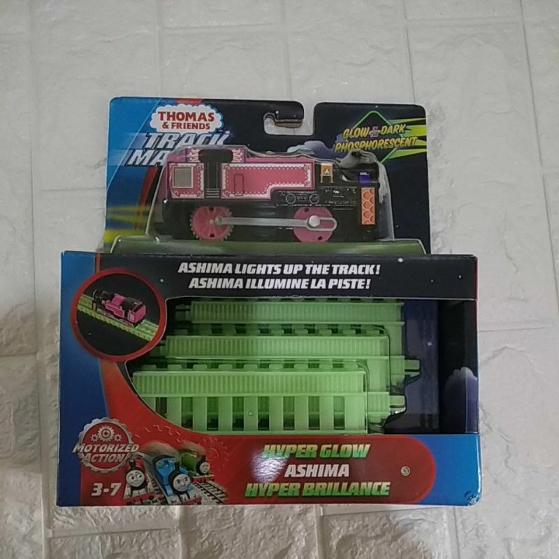 Jual Thomas and friends track master glow in the dark hyper glow ashima ...