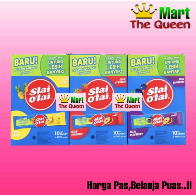 Jual Slai Olai 1 Box Biskuit isi 10 pcs @ 32 gram | Shopee Indonesia